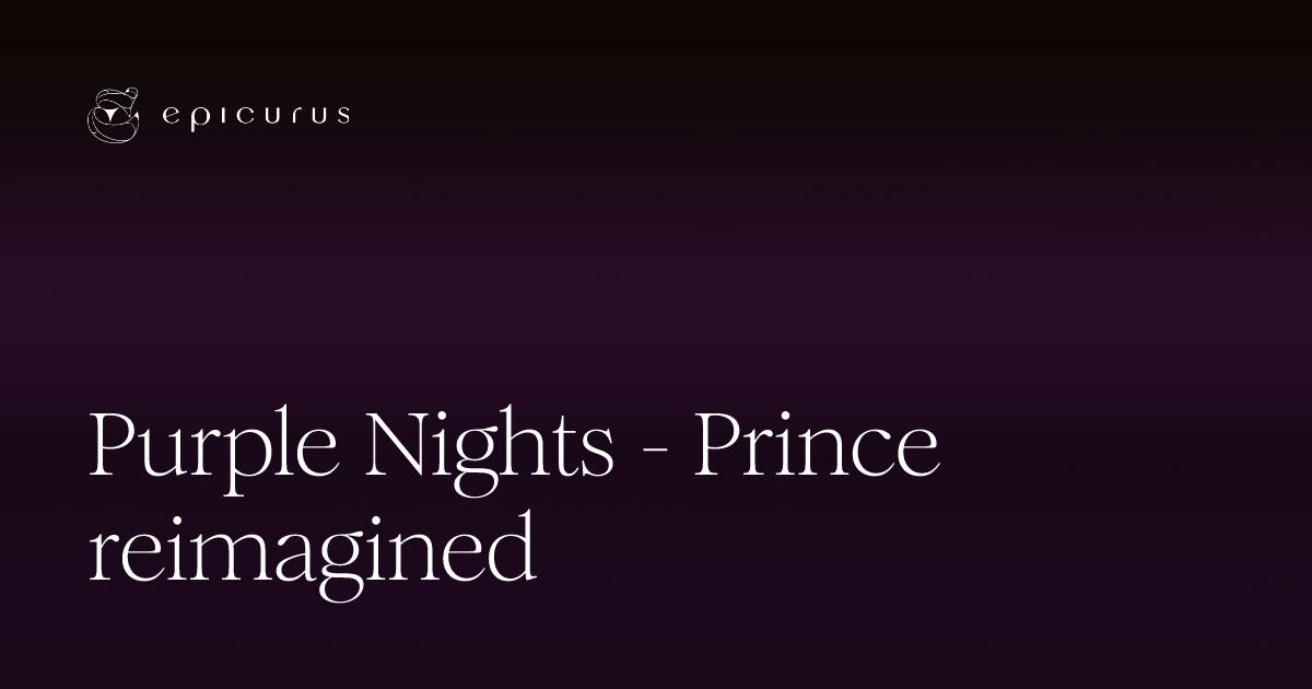 Purple Nights - Prince Reimagined - Live Jazz at Epicurus Copenhagen